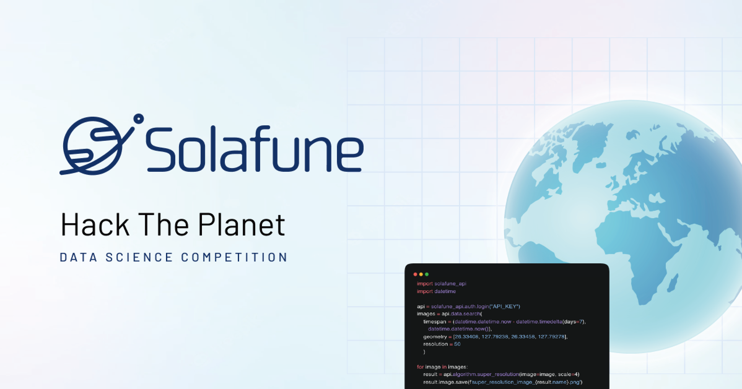 Solafune | Data Science Competition for Satellite Data.